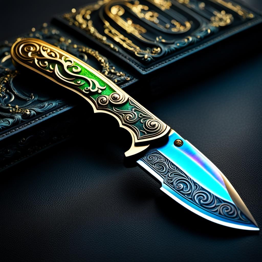 Beautiful knife - AI Generated Artwork - NightCafe Creator