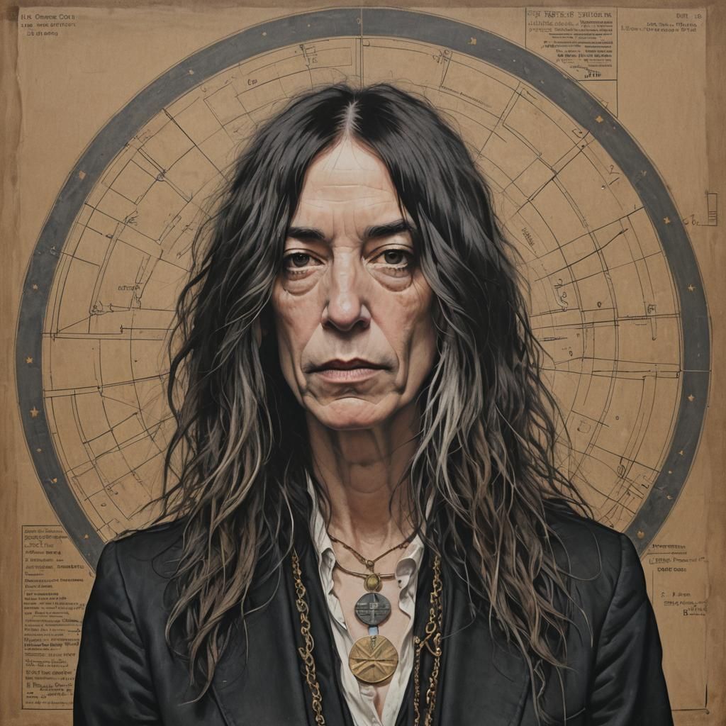 Patti Smith - AI Generated Artwork - NightCafe Creator