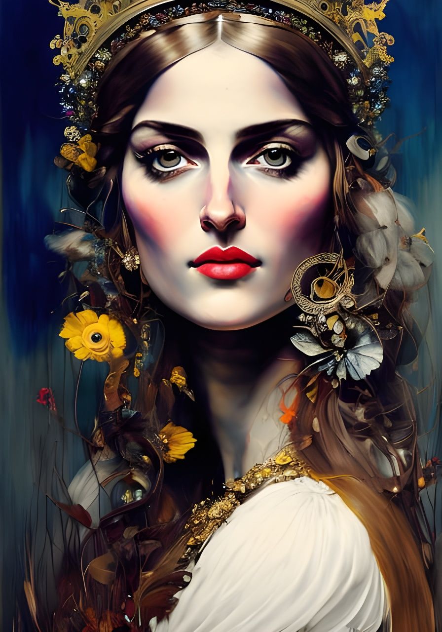 Portrait - AI Generated Artwork - NightCafe Creator