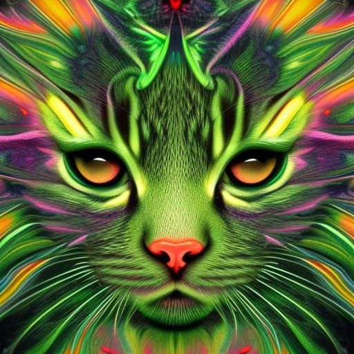 Kratom Cat - AI Generated Artwork - NightCafe Creator