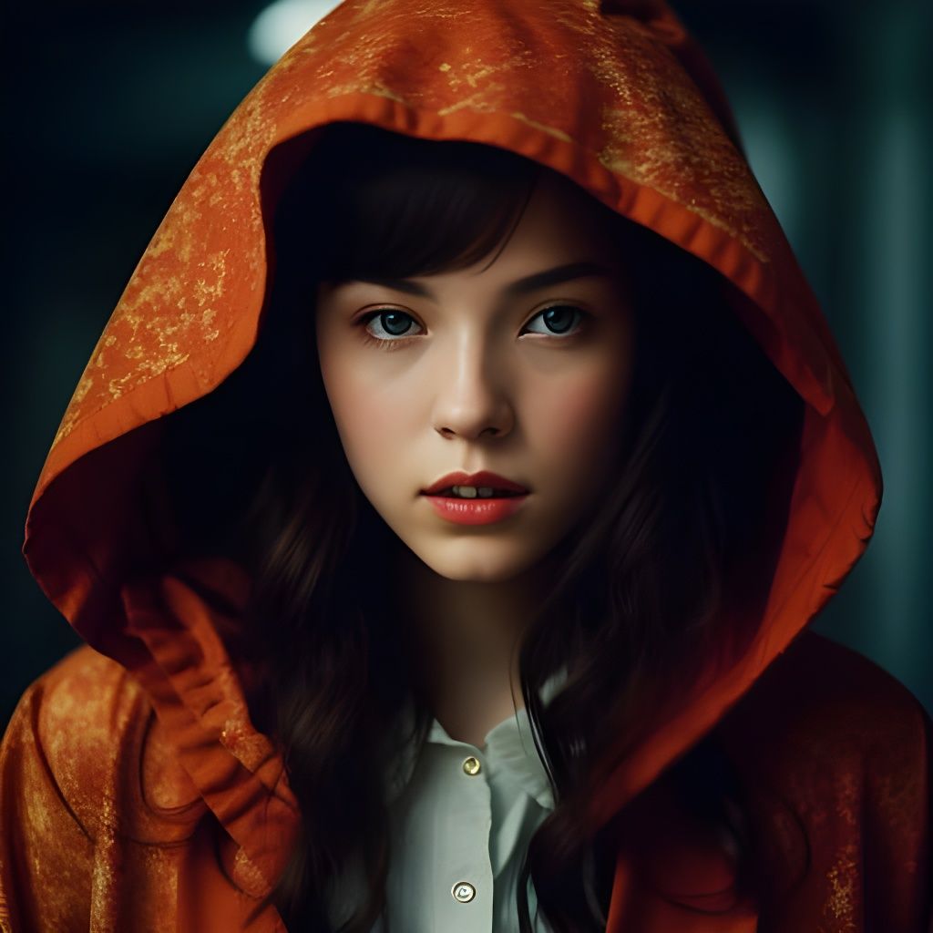 Little Red Riding Hood - AI Generated Artwork - NightCafe Creator