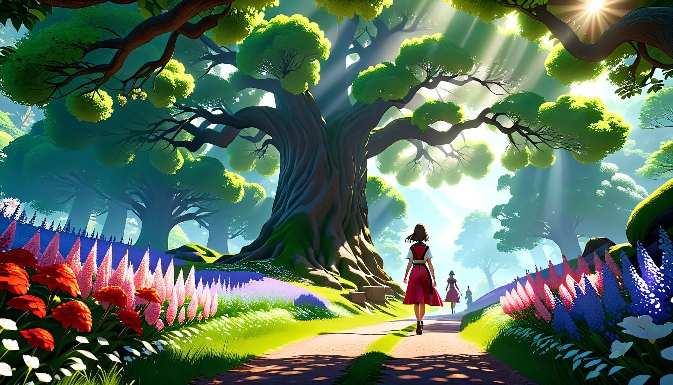 The Path - AI Generated Artwork - NightCafe Creator