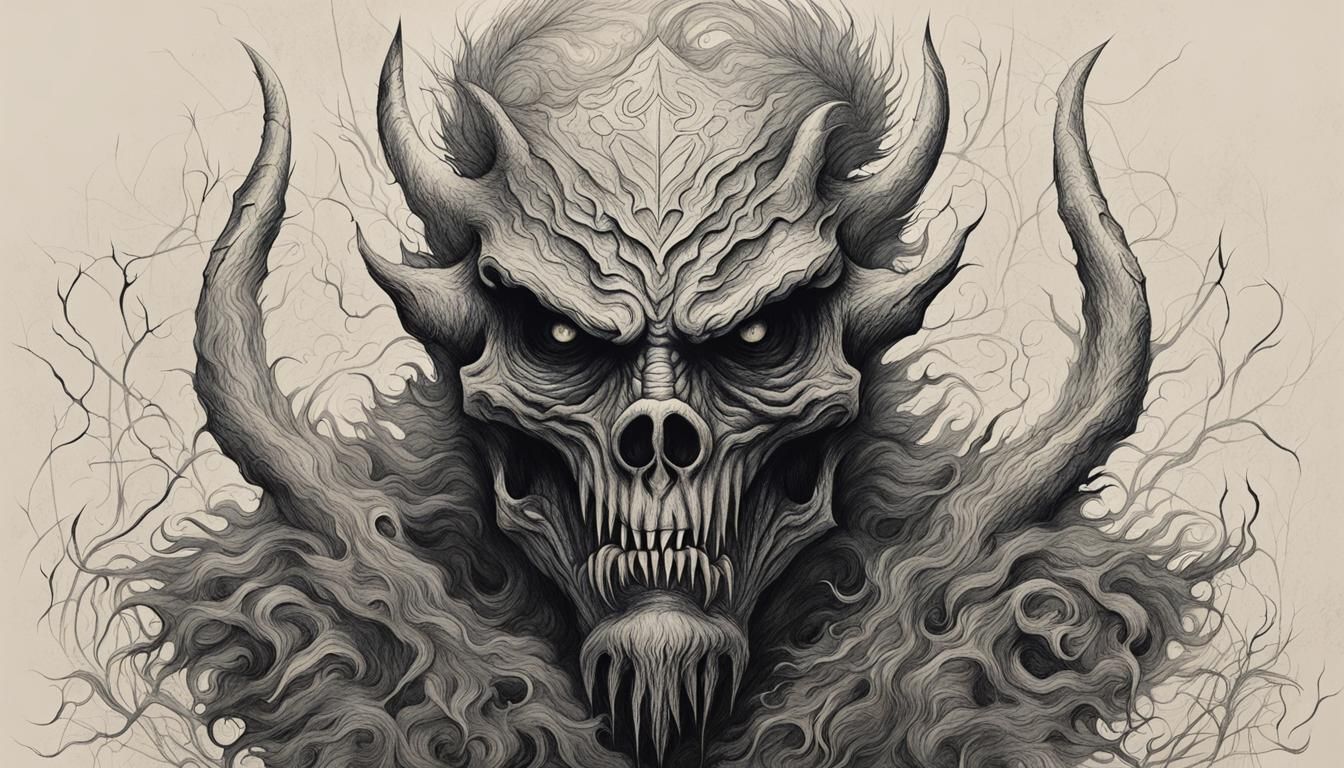 weird monster drawings - AI Generated Artwork - NightCafe Creator