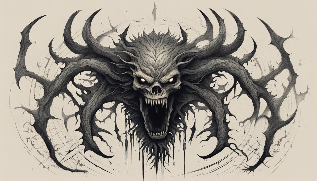 weird monster drawings - AI Generated Artwork - NightCafe Creator