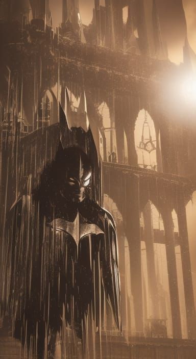 Batman in waiting - AI Generated Artwork - NightCafe Creator