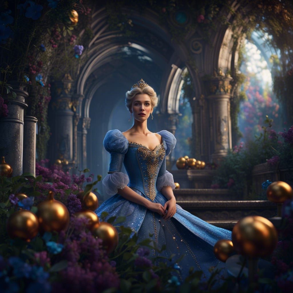 Cinderella - AI Generated Artwork - NightCafe Creator