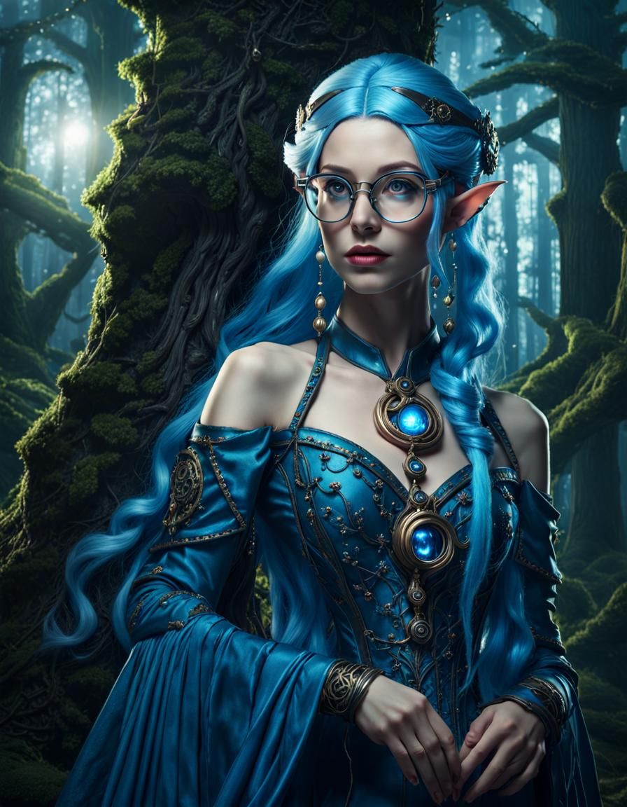 Pretty Elf 2 - AI Generated Artwork - NightCafe Creator