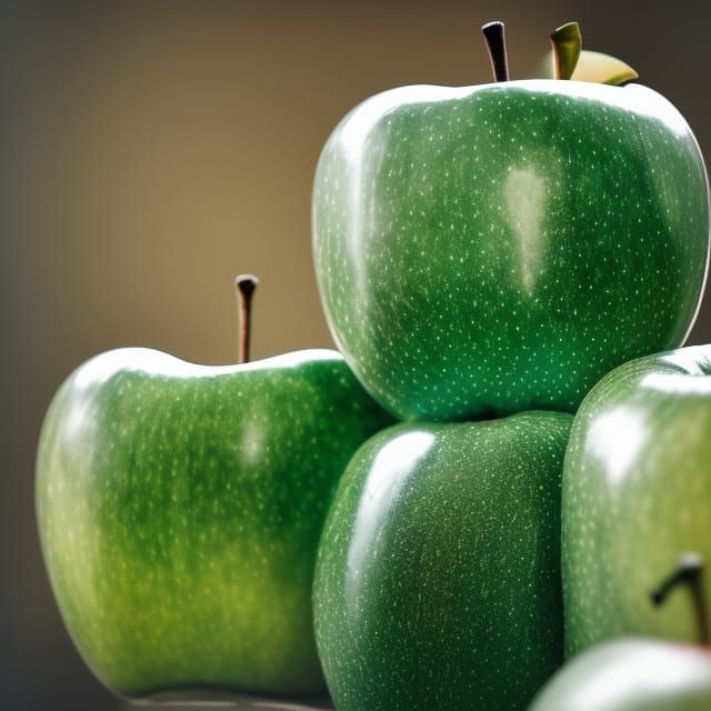 emerald apple intricate details, HDR, beautifully shot, hyperrealistic ...