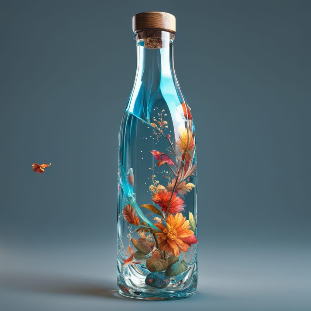 Spring water - AI Generated Artwork - NightCafe Creator