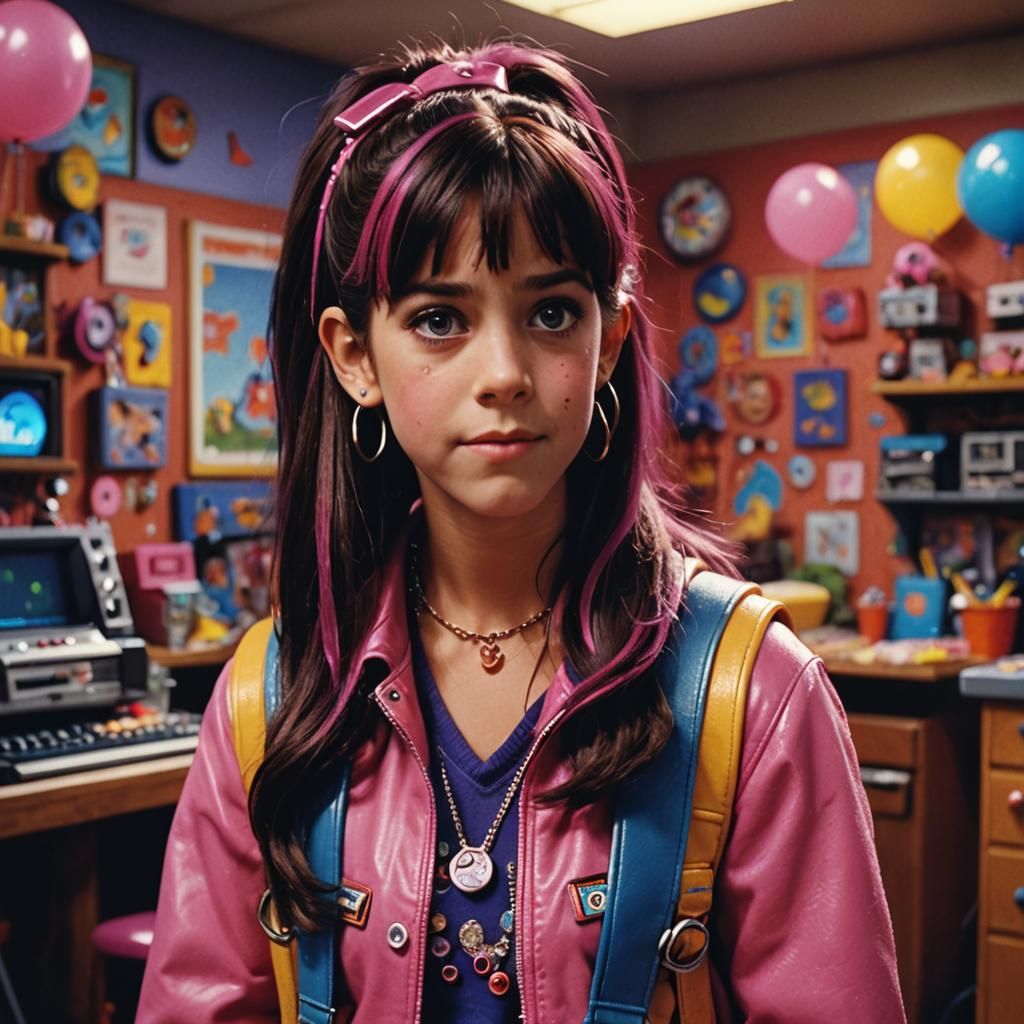 Punky Brewster, Lazy Town - AI Generated Artwork - NightCafe Creator