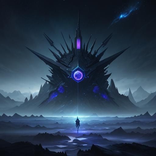 VOID OBJECT 001: "The Lost Planet" - AI Generated Artwork - NightCafe Creator