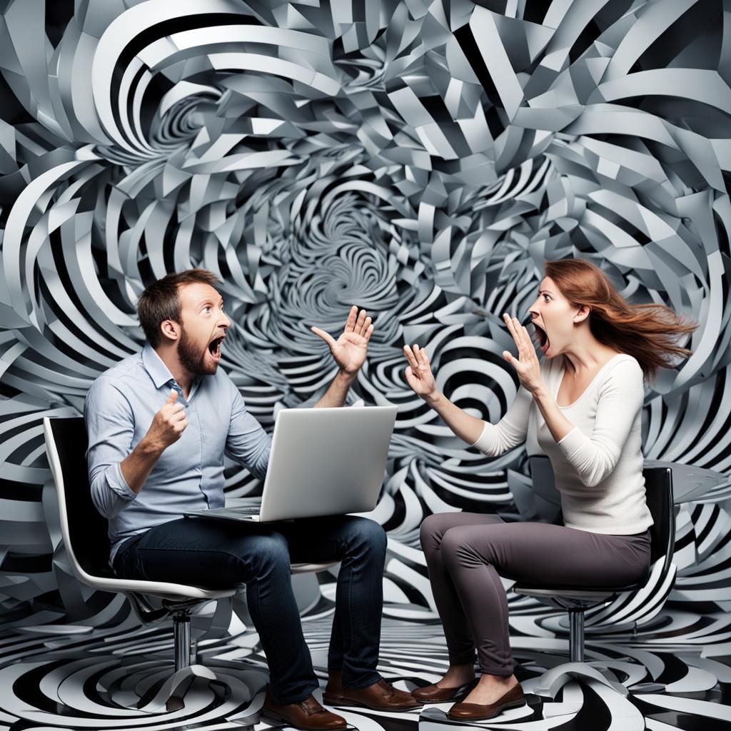 Arguing about my AI art addiction - AI Generated Artwork - NightCafe ...