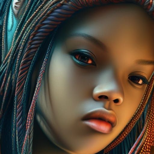 Cyborg Eye Malfunction #362 - AI Generated Artwork - NightCafe Creator