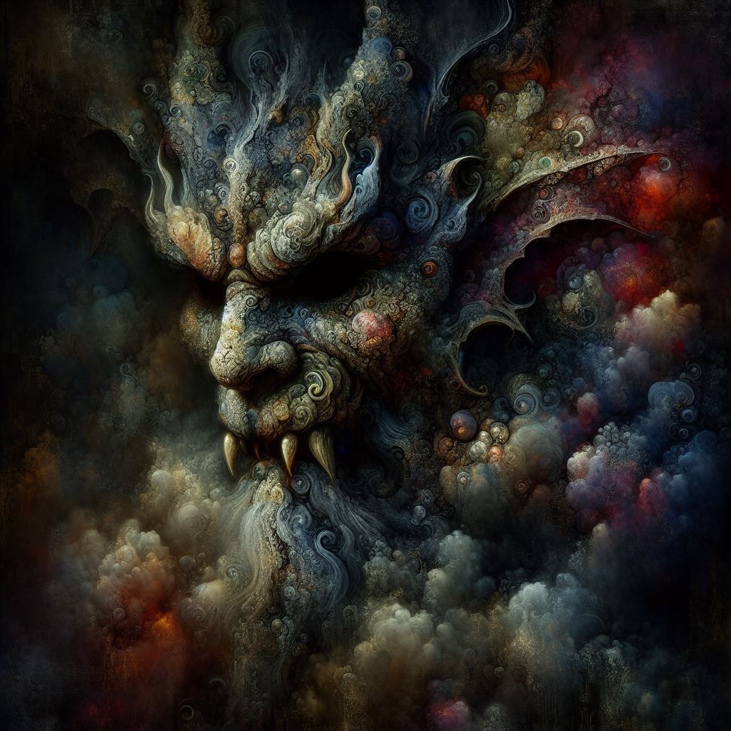 Mythical Demon - AI Generated Artwork - NightCafe Creator