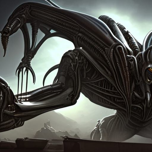 Alien technology - AI Generated Artwork - NightCafe Creator