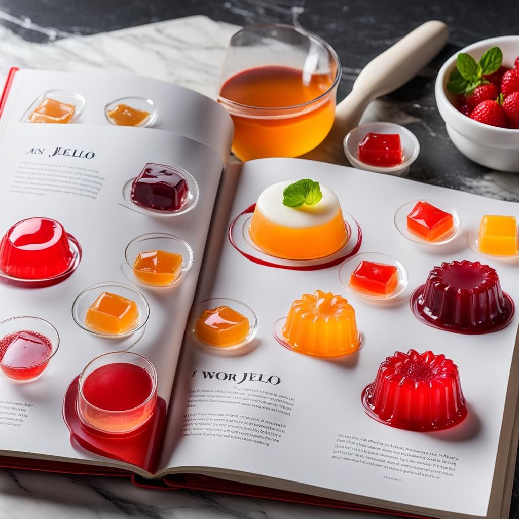 Book about Jello - AI Generated Artwork - NightCafe Creator
