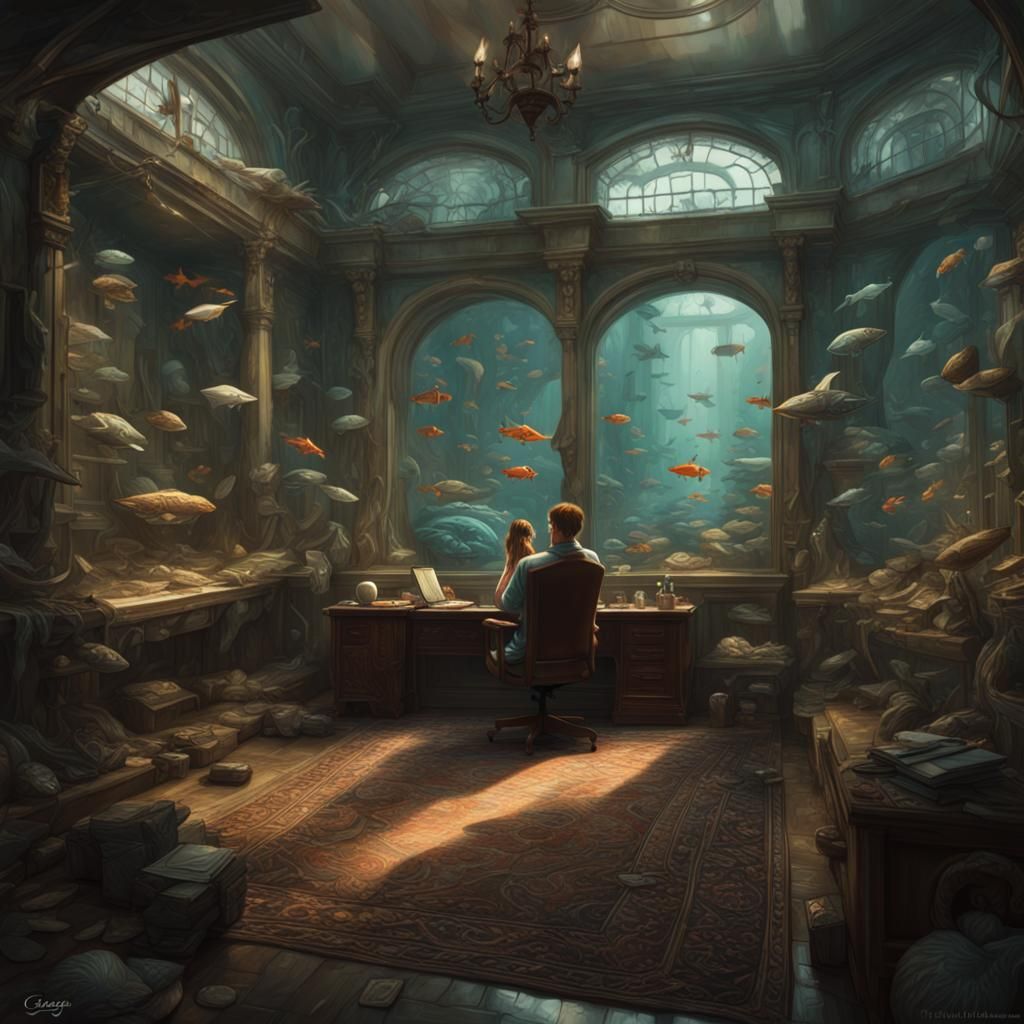 Room of imagination. - AI Generated Artwork - NightCafe Creator