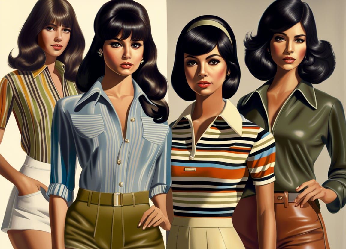 American supermodels - AI Generated Artwork - NightCafe Creator