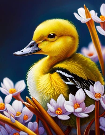 Duckling - AI Generated Artwork - NightCafe Creator