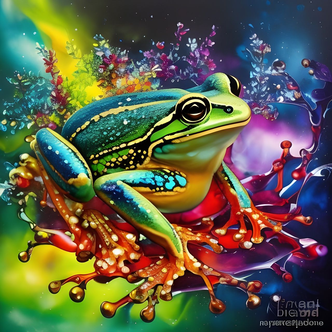 Brightly Hoppy - AI Generated Artwork - NightCafe Creator