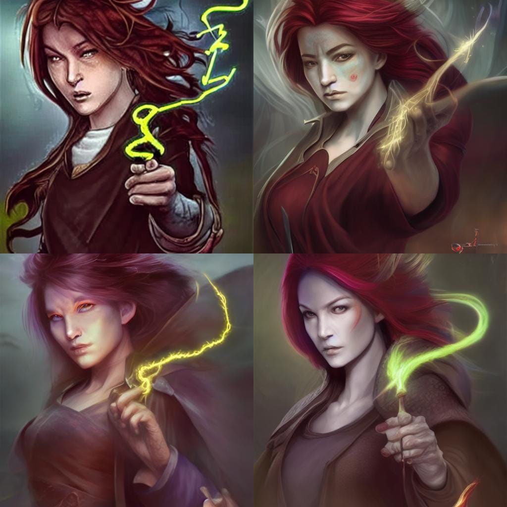 wideshot-view-of-androgynous-draconic-sorcerer-weaving-complex-arcane ...