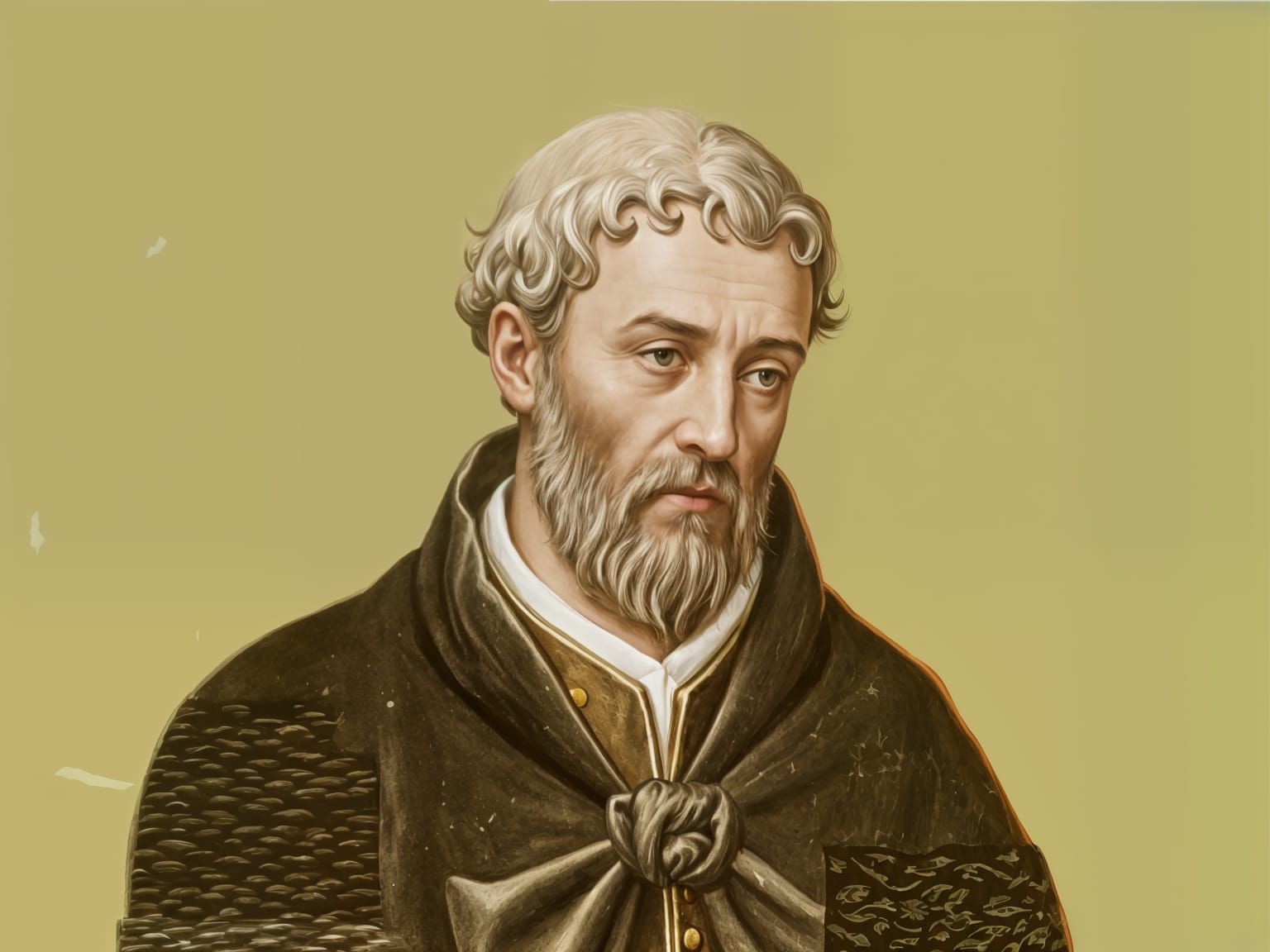 Photorealistic Portrait of Pope Boniface VI, 9th C... - AI Art