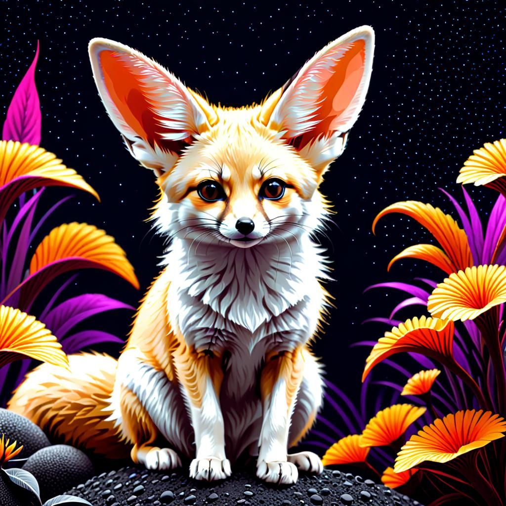 Fennec Fox 2 - AI Generated Artwork - NightCafe Creator