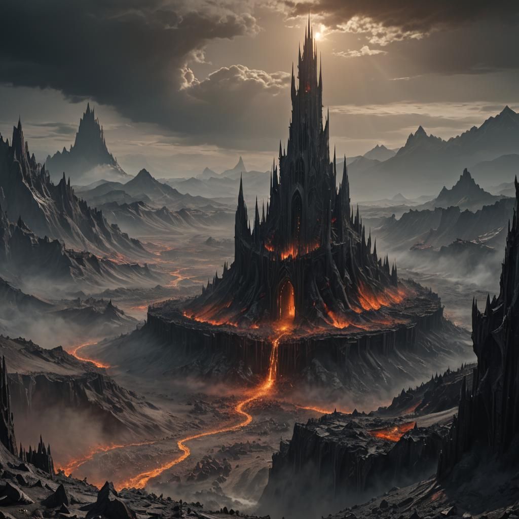 Mordor - AI Generated Artwork - NightCafe Creator