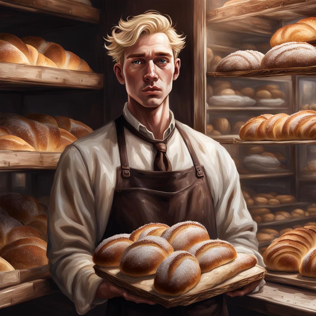 A baker from downtown - AI Generated Artwork - NightCafe Creator