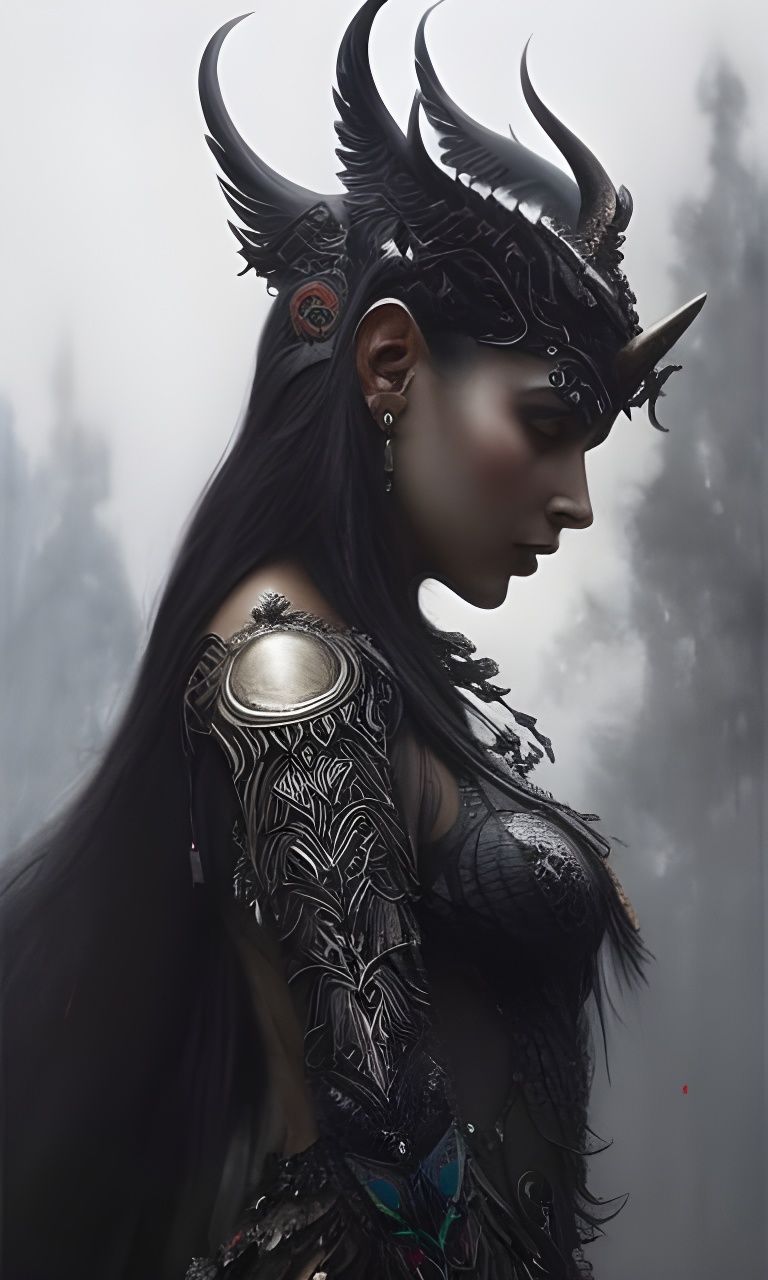 Dark elf warrior - AI Generated Artwork - NightCafe Creator
