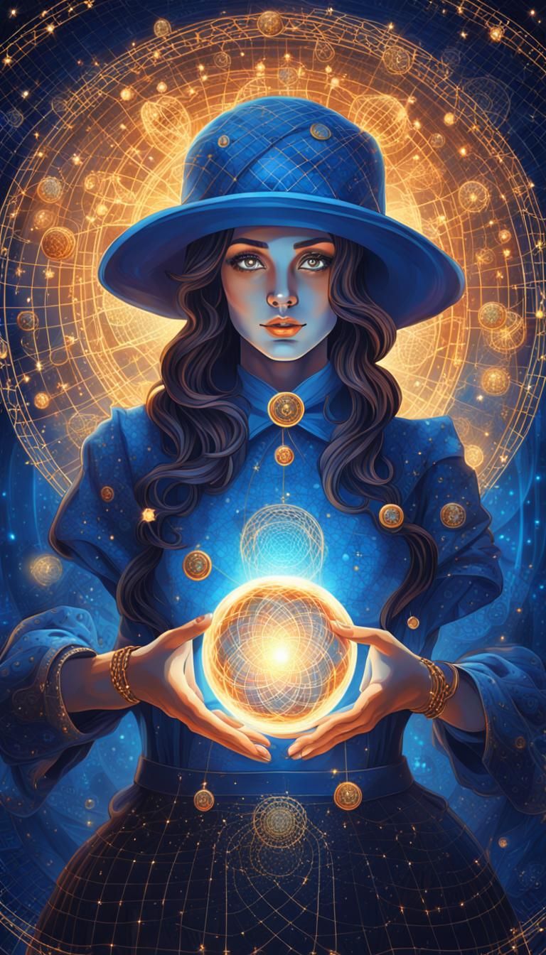 Magician woman - AI Generated Artwork - NightCafe Creator