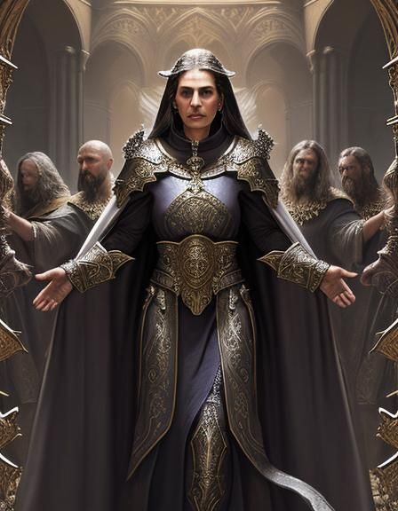 Epic Fantasy Priest - AI Generated Artwork - NightCafe Creator