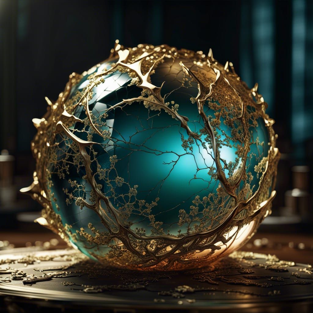 Deep Glass - AI Generated Artwork - NightCafe Creator