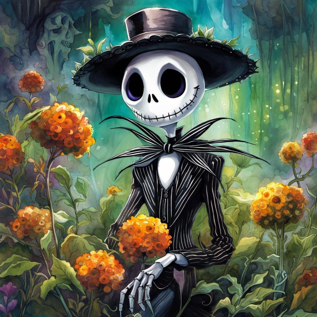 .jack skellington. - AI Generated Artwork - NightCafe Creator