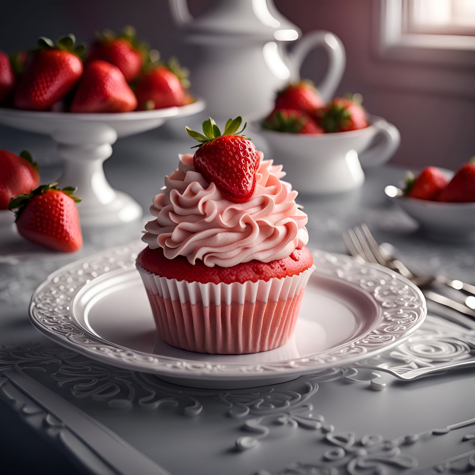 Cupcake - AI Generated Artwork - NightCafe Creator