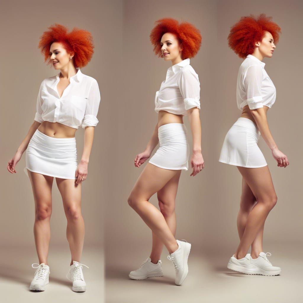 Posing (2) - AI Generated Artwork - NightCafe Creator