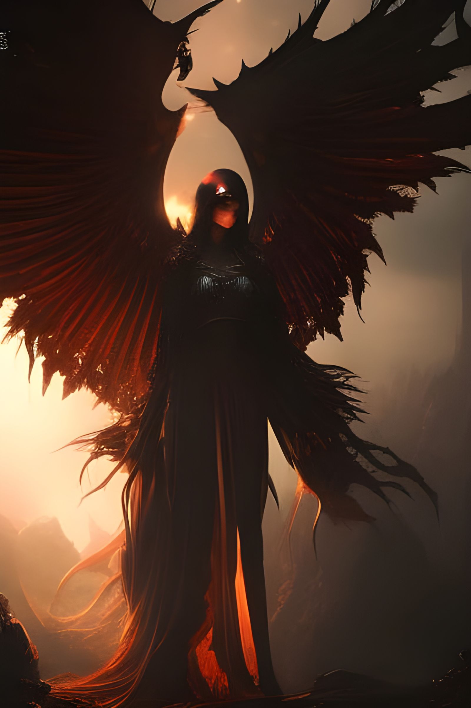 The hybrid vampire queen - AI Generated Artwork - NightCafe Creator