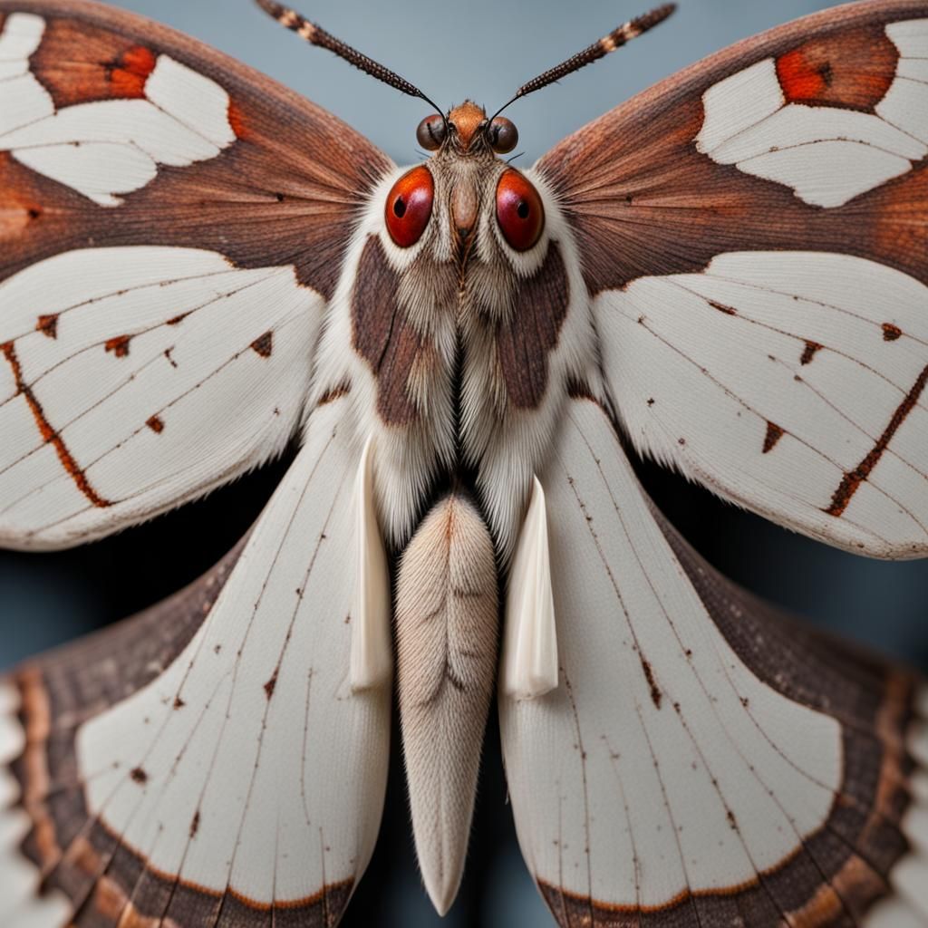 The Picasso Moth - AI Generated Artwork - NightCafe Creator