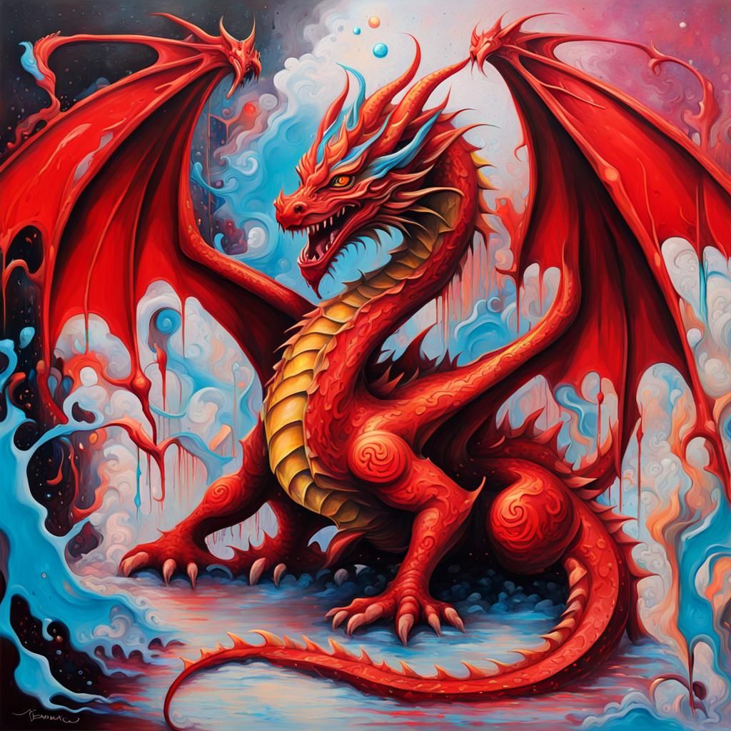 May the energy of Red Magnetic Dragon help me to give birth to new ...