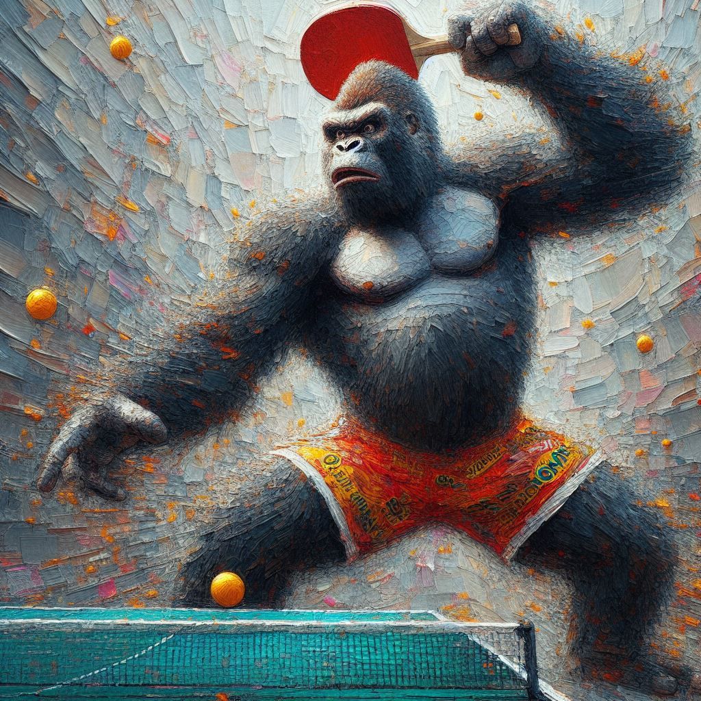 King-Pong - AI Generated Artwork - NightCafe Creator