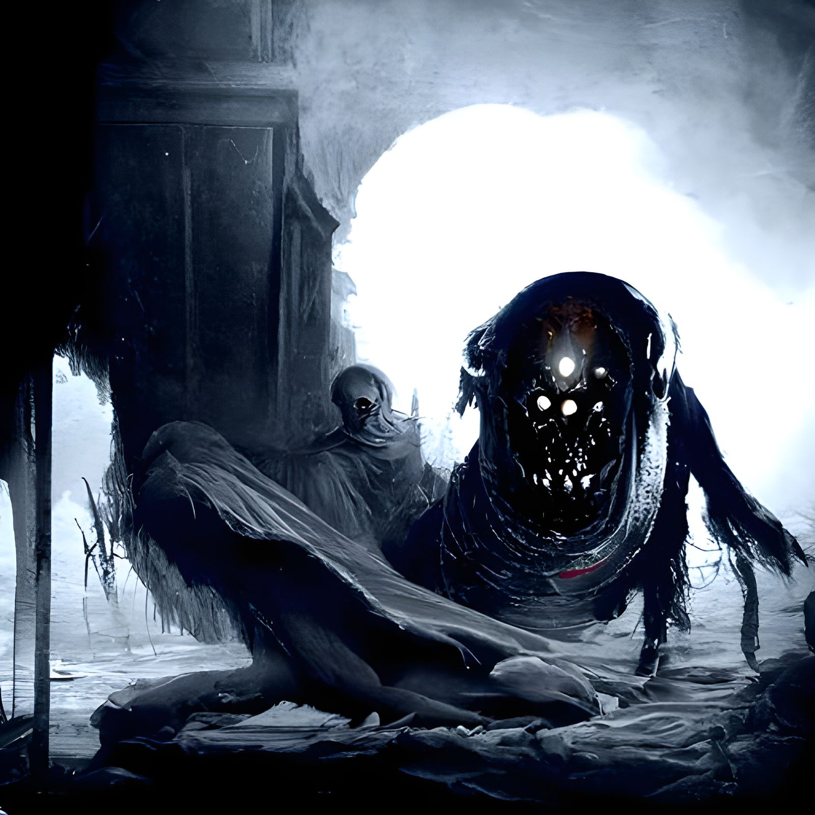 Entity haunting you in your worst nightmare - AI Generated Artwork ...
