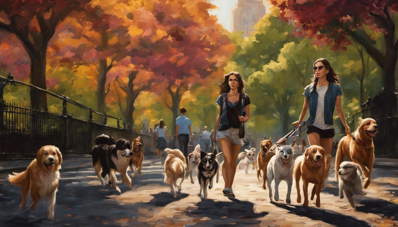 Natalie's OCD (Obsessive compulsion for Dogs) #4 - AI Generated Artwork ...