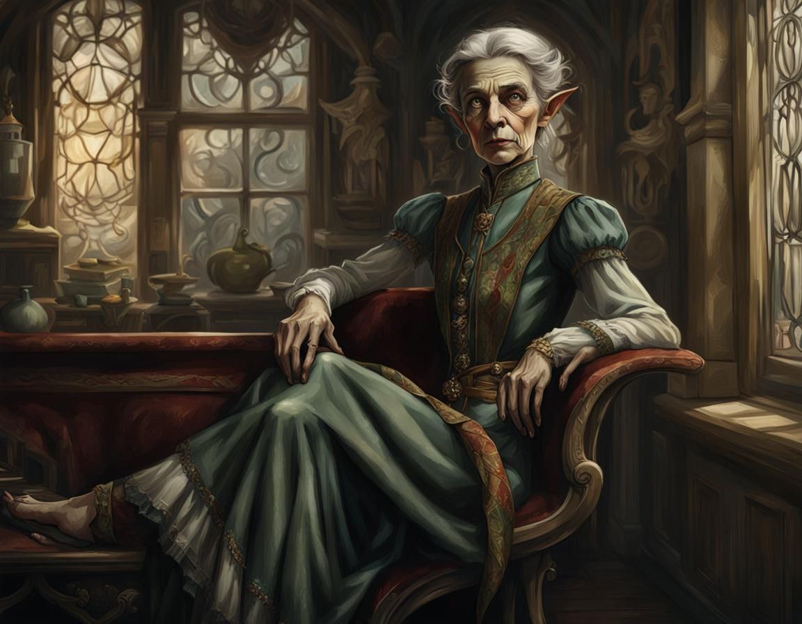 Mrs Brightstone. - AI Generated Artwork - NightCafe Creator