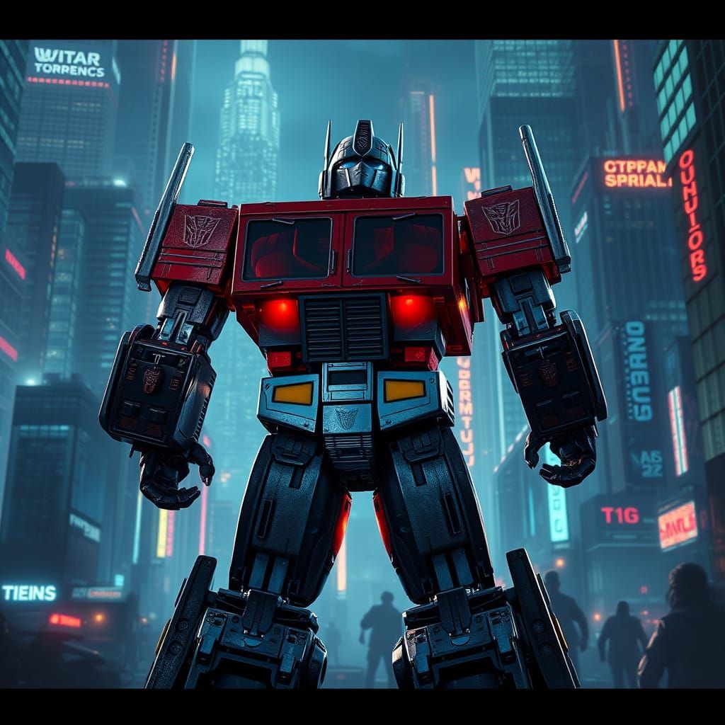 Generation 1 Optimus Prime - Cyberpunk Optimus Prime: Hero ...