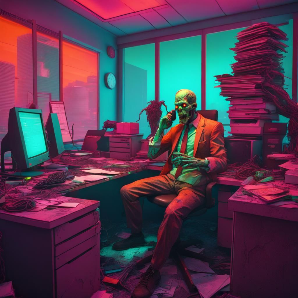 The DEADline. - AI Generated Artwork - NightCafe Creator