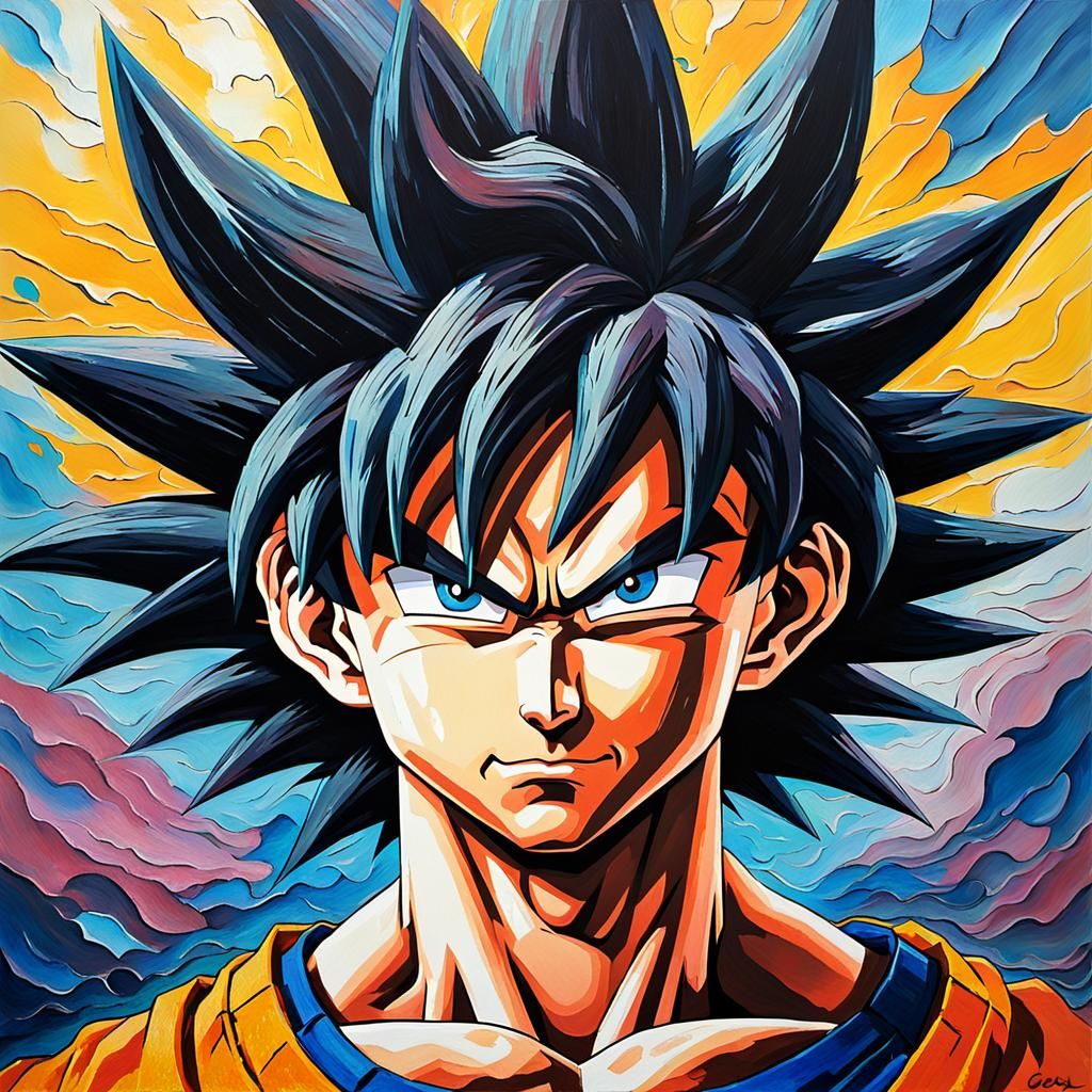 Goku - AI Generated Artwork - NightCafe Creator
