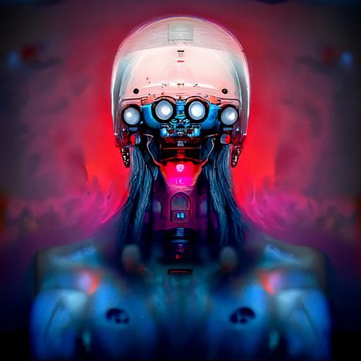 Cyberdroid 2 - AI Generated Artwork - NightCafe Creator