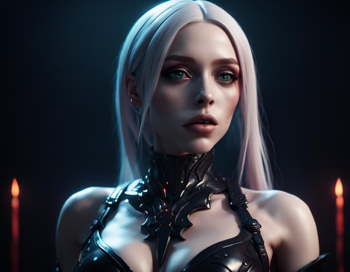 Ava Max - In The Dark - AI Generated Artwork - NightCafe Creator