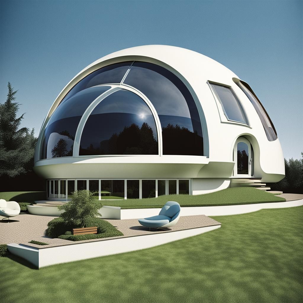 Dome Home - AI Generated Artwork - NightCafe Creator