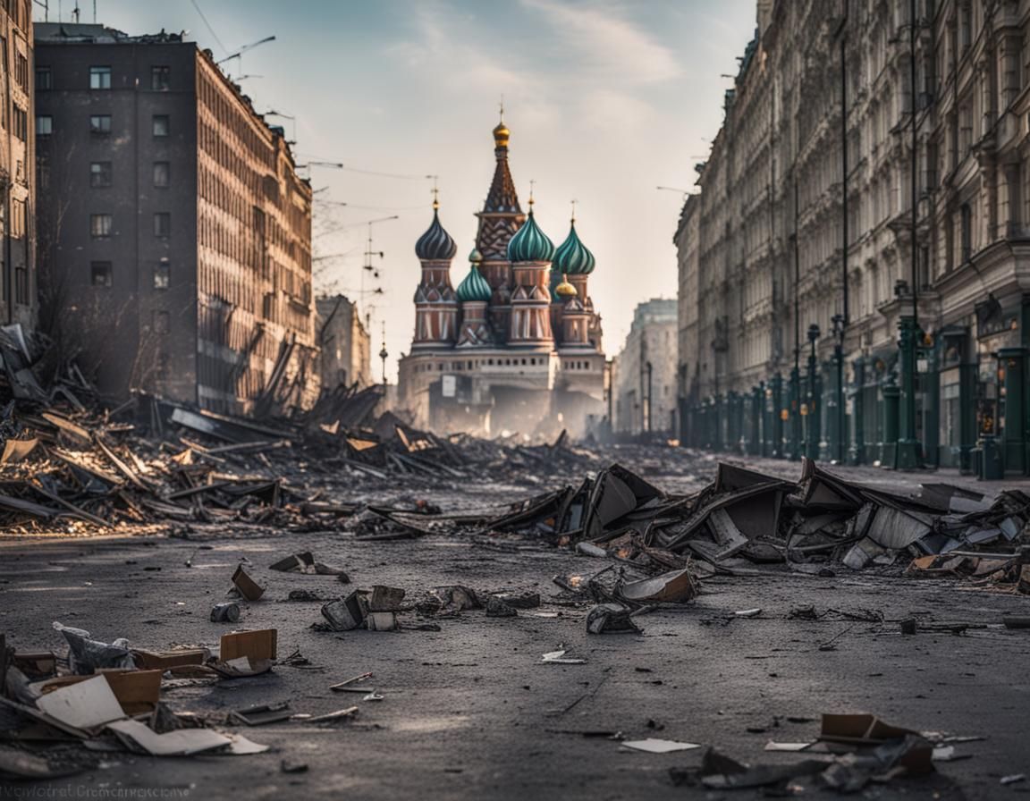 Destroyed Moscow Professional photography, bokeh, natural lighting ...